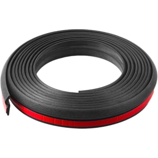 「快適なドライブのために」カーオーディオやラジオを楽しみたいけれど、風切り音やロードノイズで聴きにくいなんてことありませんか？そんなお悩みを解決してくれるZ型静音モールです。「取り付けは簡単」赤色の両面テープをはがし、気になる隙間が埋まるよ...