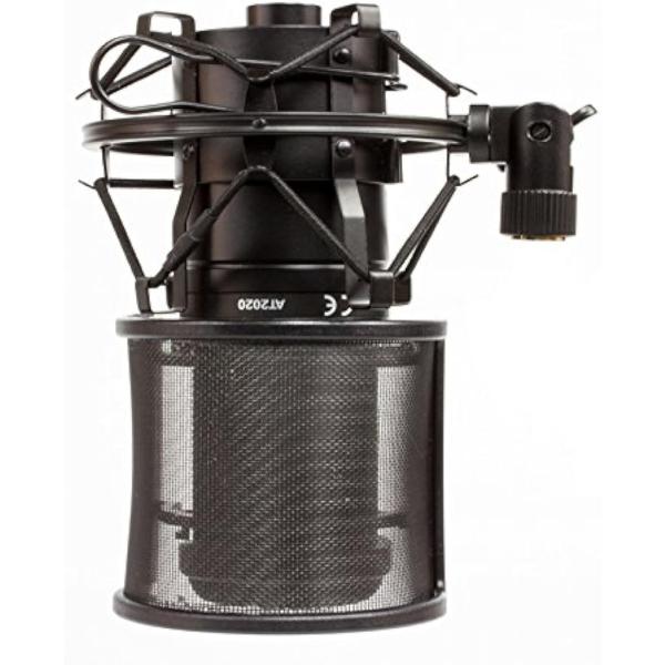 スタジオや自宅で快適な録音環境が手に入る。コンデンサーマイクが拾ってしまう小さなノイズを軽減発生時のツバやポップノイズ（吹かれ音）などをカットスタンドとのジョイント部は、様々なメーカーのマイクスタンドに対応直径48mm〜52mmまで取り付け...