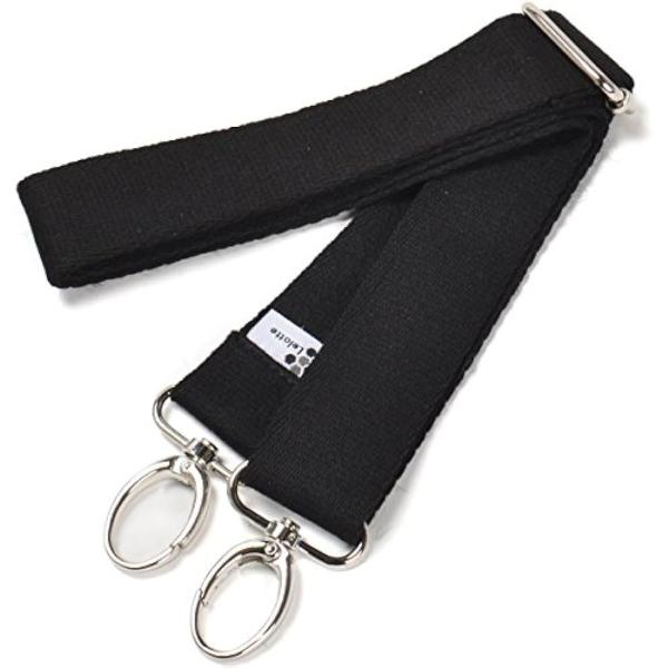 バリエーションコード : 2B8JI2PSIL金具の取り付けタブのあるショルダーバッグやビジネスバッグ、PCバッグ等に付け替えできるショルダーベルトです。コットン、ナイロン素材の二種類、金具のカラー3カラーをご用意。シンプルなデザインなので...