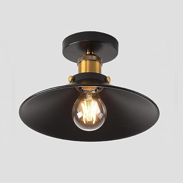 バリエーションコード : 2B9KTUWD54直径22センチメートルx 高16センチメートル 光源の種類：E26口金（電球は別売り） ・白熱電球対応 ・電球型蛍光灯対応 ・LED電球対応。このヴィンテージ工業風シーリングライトは、個性的な家...