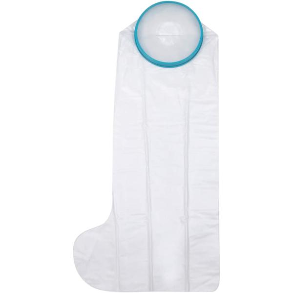 ・「商品概要」足に包帯・ギプスを装着したままシャワーを浴びることができる防水カバー。大きく広げられる伸縮性の高いシリコン製の間口が足にぴったりフィットし、水の侵入をシャットアウトします。耐久性のある素材を使用しており、繰り返しご利用になれま...