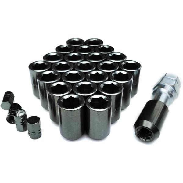 バリエーションコード : 2BF7930QRJ・愛車のホイールナットを内六角のロックナット（スチール製）にドレスアップしませんか？盗難防止にもなります。・４穴用１６個、５穴用２０個、６穴用２４個の３種類、M12 P1.25とM12 P1.5...