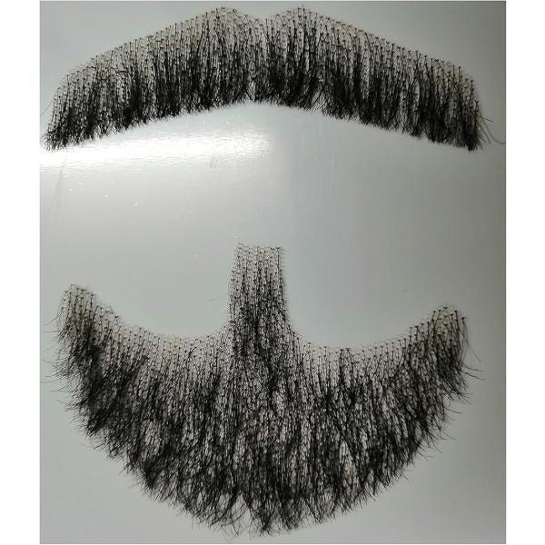 バリエーションコード : 2B8Q24G64S１、メッシュ網目付け髭 ひげ 口髭 人毛 ウィッグ 髪製髭 手作り本物 付け髭 ひげ 口髭 人毛 ウィッグ 髪製髭 手作り本物 メッシュ網つけひげ，質感がクールな非耐熱ファイバー２、包装の方法：...