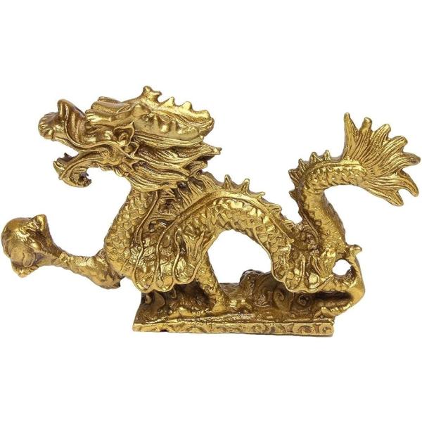 材質：銅製 手作りでございます。サイズ：約長さ12ｃｍx幅2ｃｍx高6.5ｃｍ　重さ：約90g銅器置物は風水のマスコットである。人に幸運をもたらし、喜ばせることができる。家や仕事場に置くと、財がやってくるという事で、金運や財運パワーを引き寄...