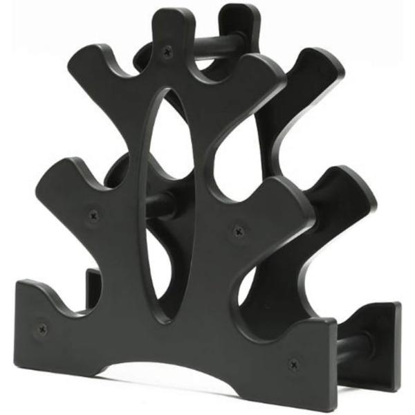 ・ご家庭でのダンベルの収納に便利なダンベルラックになります。・お洒落なツリー型のダンベルホルダーです。・ドライバーで簡単に組み立てができるダンベルツリーです。・サイズ　約23ｃｍＸ約23ｃｍＸ約8.5ｃｍ・取扱説明書、ドライバーは付属しません。