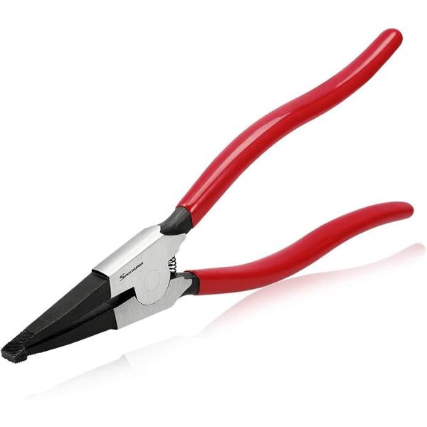 バリエーションコード : 2B8V3QDLFN・「用途」スナップリングとは異なり、穴の開いていないロックリング（C型リング）の脱着、自動車のトランスミッション・ドライブシャフトの分解・整備に便利なツールです。・「特徴」先端には滑り止め加工が...