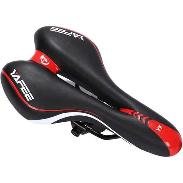 バリエーションコード : 2B83DG3LYF・v「　お尻が痛くならないクッション。　」ややワイドシルエットで、ぷっくりと肉厚で、お尻が痛くならない弾力性と快適さを追求したコンフォートスポーツサドルです。人間工学に基づいた設計、デザインなの...