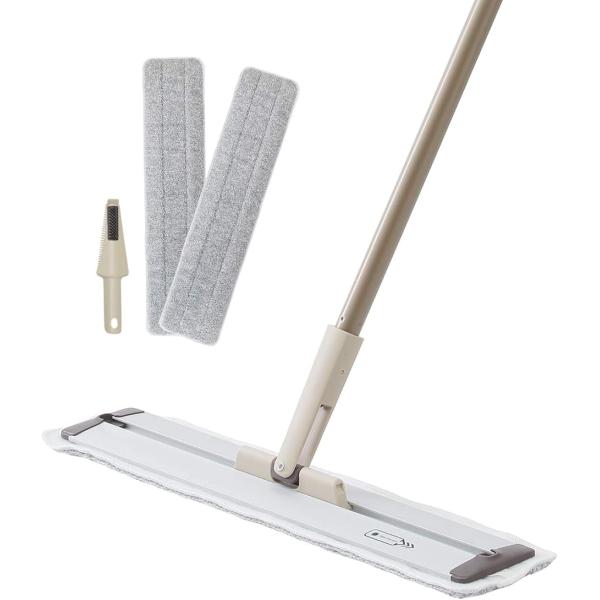 バリエーションコード : 2B6FJIHY8H・「セット詳細」ハンドル1本、取替用クロス2枚、ヘッド1個、スクレーパー1個。・「材質」クロスにはマイクロファイバー素材を採用され、吸水性や耐摩耗性等にも優れていて床や壁に優しいし、特に木製の床...