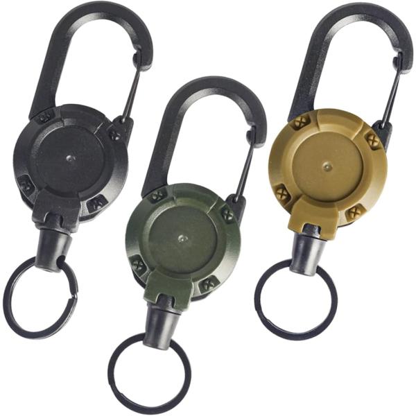 バリエーションコード : 2B90IDDO3G「商品特徴」 金属製で丈夫なスチールワイヤーを使用しており、アウトドアや釣り、鍵やICカードの落下や紛失防止に役立ちます。カラビナとクリップ付きで、ベルトループやリュックに簡単に取り付け可能。軽...