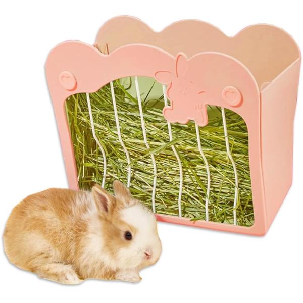バリエーションコード : 2B90O5YIIF「牧草が散らかりにくいチモシーポット」ウサギやモルモットなどが食べる牧草がたっぷり入れられるワイドーなフィーダーです。牧草が落ちにくい網型の設計で、ケージ内や周りに牧草が散らかるのを防ぎ衛生的な...