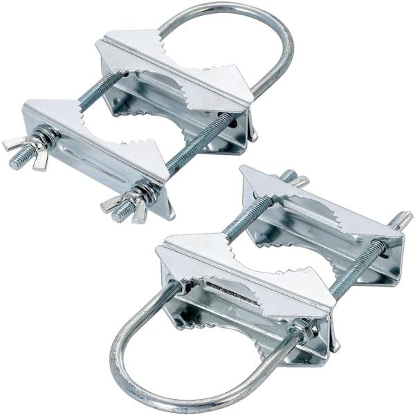 バリエーションコード : 2B90YWU66C屋外でのアンテナ設置や固定に最適なU字型アンテナマストクランプ2個セットです。テレビ、bsアンテナ、パラボラ、アマチュア無線などのアンテナポールやアウトドア用のパラソル、配管スタンドなどの固定に...