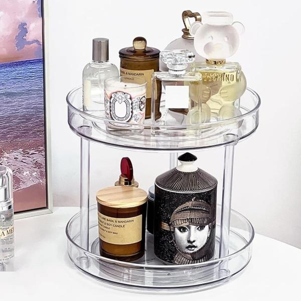 バリエーションコード : 2BU1TGI6IOメイクアップに掛かる時間をなるべく減らしたい方必見の回転式メイクボックスです。収納スペースの奥に置いたボトルが取り出しにくい/目当てのコスメがなかなか見つからない…といったお悩みを解決します。底...