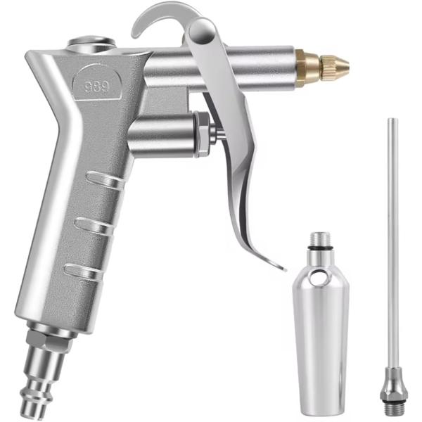 バリエーションコード : 2B914NHHU1「高品質素材で長寿命」 このエアブローガンは高強度金属素材で作られており、耐久性・耐摩耗性に優れています。長時間の使用でも性能を維持し、錆びにくい設計でメンテナンスの手間を軽減。さらに、人間工学...