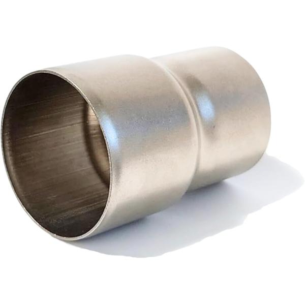 バリエーションコード : 2B9144D5J3バイクのマフラーの中間排気パイプとサイレンサーの間の径の違いをうまく接続するための変換アダプター（ジョイントパイプ）です。3種類からお選びいただけます。TypeC およびTypeD: 外径51m...