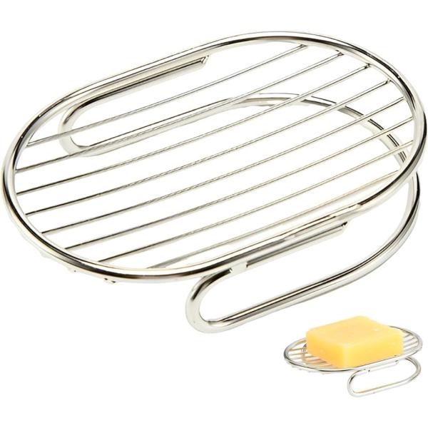 「高品質ステンレス鋼」耐食性に優れておりサビにも強いので、バスルームや洗面所・キッチンなどでも劣化がしにくく長く使用することができます。また強度も非常に高く、破損しにくい丈夫な設計となっております。「水切りしやすい」網目の荒いデザインとなっ...