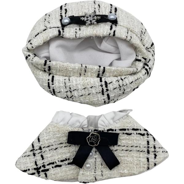 バリエーションコード : 2B91WTGIKJぬいぐるみ用の帽子と服のセットです。「 適用サイズ 」約10cm綿人形「 セット内容 」帽子・服人形本体は含まれません。またセット内容以外のものも含まれません。人が着る服と違い、サイズが小さいた...