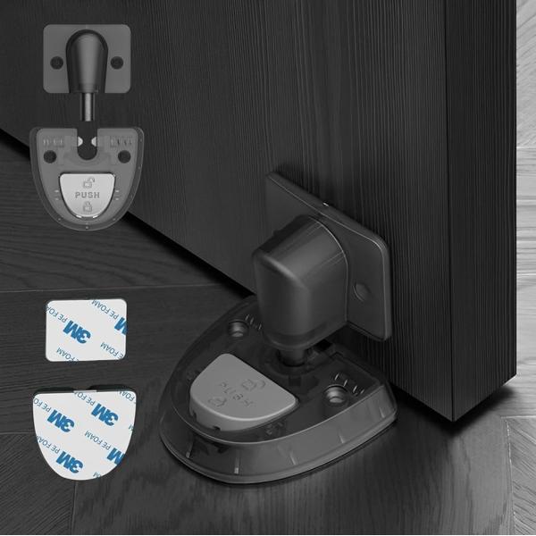 バリエーションコード : 2B92H1QHQL「ロック機能付き」ロックが付いているので、風や小さな衝撃でドアが動かないようにしっかり固定でき、安定性が向上します。また、ワンタッチでロックと解除ができるため、操作が簡単で利便性が抜群です。「取...