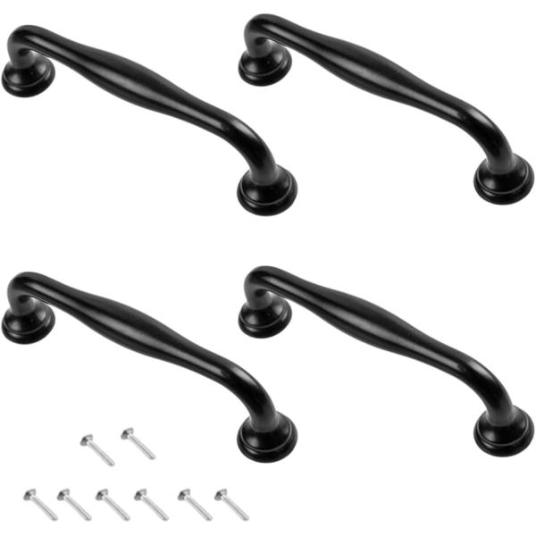 バリエーションコード : 2B92J9SU6U戸棚や引き出しのためのヨーロッパ風ハンドル4点セット。キッチンや家具にアクセントを加え、どんなインテリアにも調和します。「様々な場所に使える」 使い勝手の良いデザインとなっていますので、食器棚、...