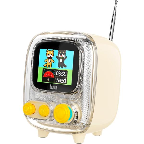 バリエーションコード : 2BUKONDULL「革新・レトロテレビの現代美学」DivoomのTiivooワイヤレススピーカーに、待望の第二世代「Tiivoo-2」が登場。これは単なるBluetoothスピーカーではなく、1970年代の「アン...