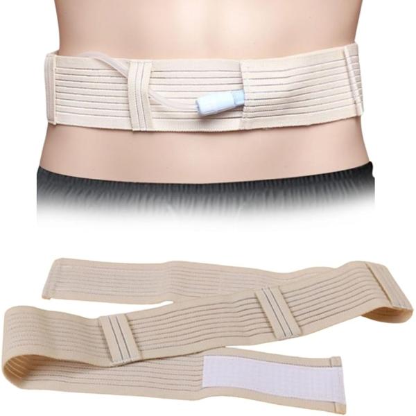 バリエーションコード : 2B939V8FVT腹膜透析用ベルトでカテーテルを固定: 腹膜透析や胃ろうカテーテル（チューブ）を衣服の下にしっかりと固定し、引っ張られによる違和感や不快感を軽減に役立つ便利グッズです。便利な腹膜透析 ベルト2本セ...
