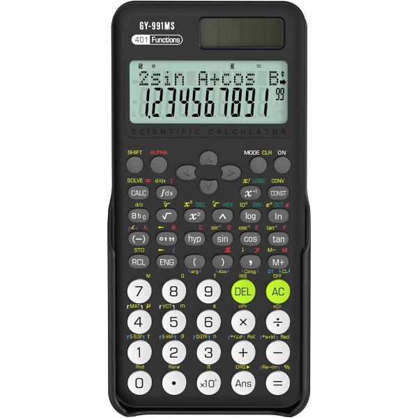 バリエーションコード : 2B9P3WJTX0(1)「多機能関数電卓」401関数・機能を扱う関数電卓です。基本計算から複雑な関数まで対応できます。数字も記号もはっきりと映され高精細な液晶ディスプレイも搭載します。電気・土木・建築系のお仕事に...