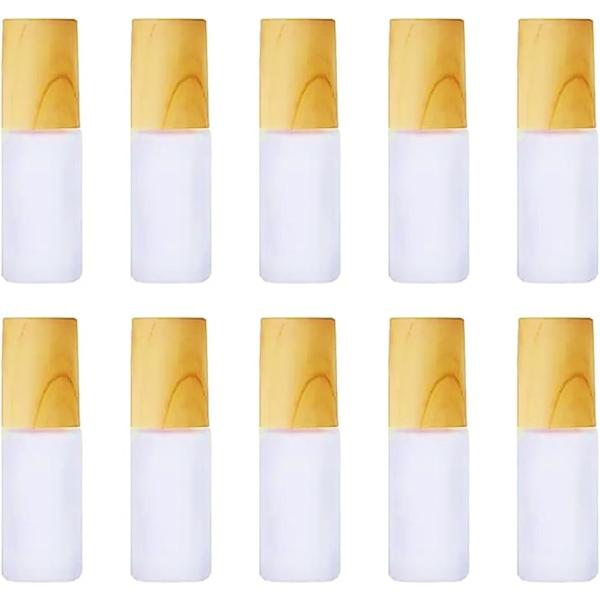 バリエーションコード : 2B93TH6WX4コンパクトなロールオンボトル10本セットです。蓋が木目調でかわいくなっています。お気に入りの香水やアロマを入れて好きな香りをお楽しみください。ボールでくるくると擦るだけで適量の液体が出て使いやす...