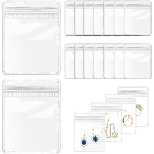 バリエーションコード : 2B93YWURFU「高品質PVC素材」丈夫で防水性に優れたPVC素材なので、アクセサリー類の保管にぴったりです。透明のデザインなので中身を一目で確認することもでき、引き出しや収納ボックス内での整理整頓にも役立ちま...