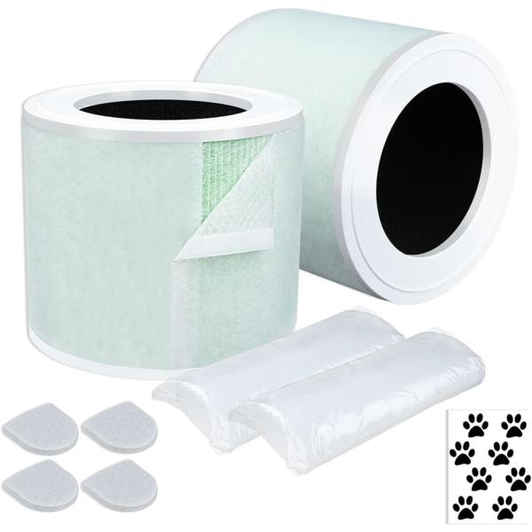 「商品詳細」形名：空気清浄機core mini 3イン1 交換用フィルター 材質：HEPA/活性炭 サイズ：約123 x142mm 対応機種：LRF-C161-WJP 交換の目安：約1年。（本品は消耗品なので、定期的に交換してください。）「...