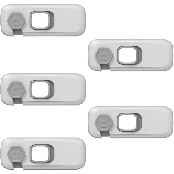 バリエーションコード : 2B94OKFYRV小さなお子様やペットを安全に守り、地震時の散乱防止にも役立ちます。片手で簡単にロックを解除・施錠できるので、大人には簡単に操作できる一方で、お子様には開けにくい設計です。付属の粘着テープで簡単に...