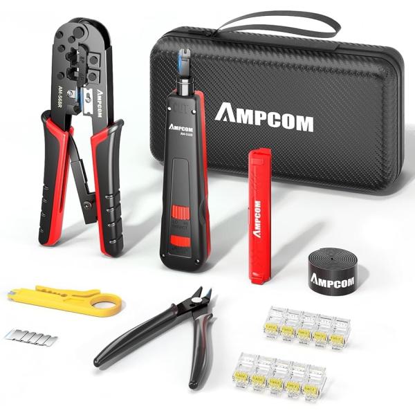 「多機能」このイーサネット圧着工具キットは多用途で、さまざまな種類のネットワーク (イーサネット、電話など) にわたる RJ45 終端、メンテナンス、トラブルシューティングなどのさまざまなタスクを処理でき、精度、一貫性、使いやすさが提供され...