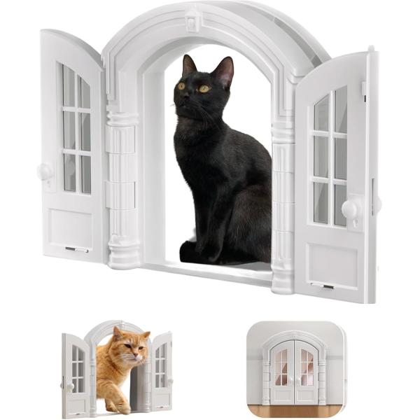 バリエーションコード : 2B90OCPI4Qv両開きの扉構造:猫ちゃんが自由に行き来できる安心設計です。vおしゃれなデザイン:どんなインテリアにも馴染むスタイリッシュな外観です。v節約効果:ドアを開けっ放しにしないので、冷暖房の効率が上が...