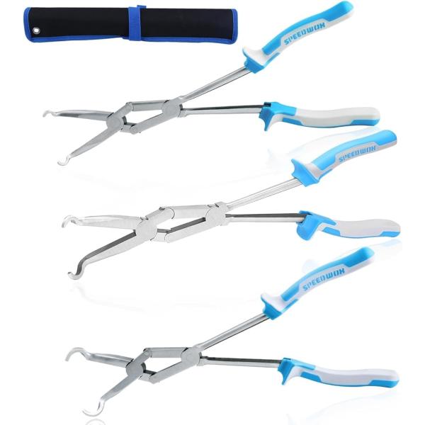 バリエーションコード : 2B94RQTTK6「セット内容」1本 ホースプライヤー(O型直径18mm)、1本 ホースプライヤー(O型直径11.5mm)、1本 ホースプライヤー(O型直径8mm)。「用途」自動車、バイク、自動車整備、機械整備、...