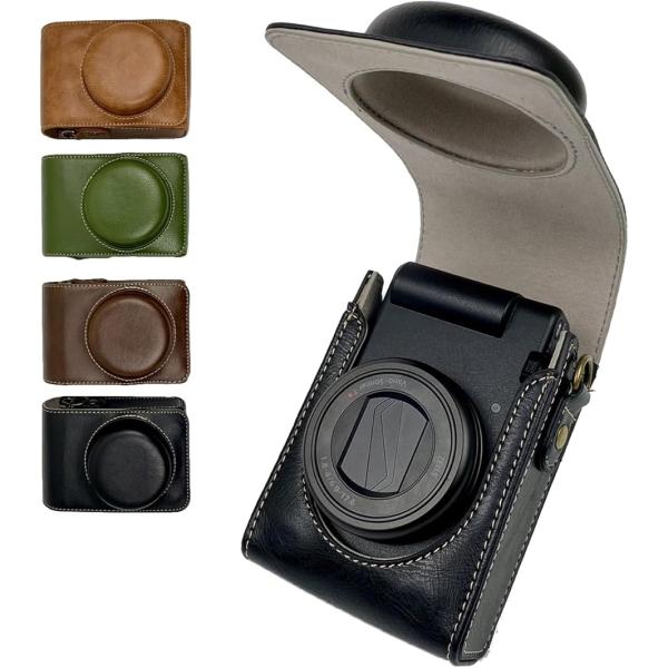 バリエーションコード : 2B94X342POSONY VLOGCAM ZV-1 / ZV-1F / ZV-1 II 専用 カメラケース ショルダーベルト付きSony RX100シリーズ、Ricoh GR シリーズ IIIx / GR II...