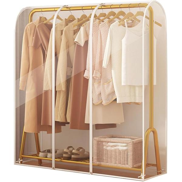 バリエーションコード : 2B9PU0XIL1「衣類の整理整頓・保管にぴったりの衣類カバー」ハンガーラックを丸ごと守る洋服カバーです。ホコリ・よごれから大切なお洋服を守ります。ファスナー開閉式で簡単に取り出し＆中身が見えやすいから管理も楽々...