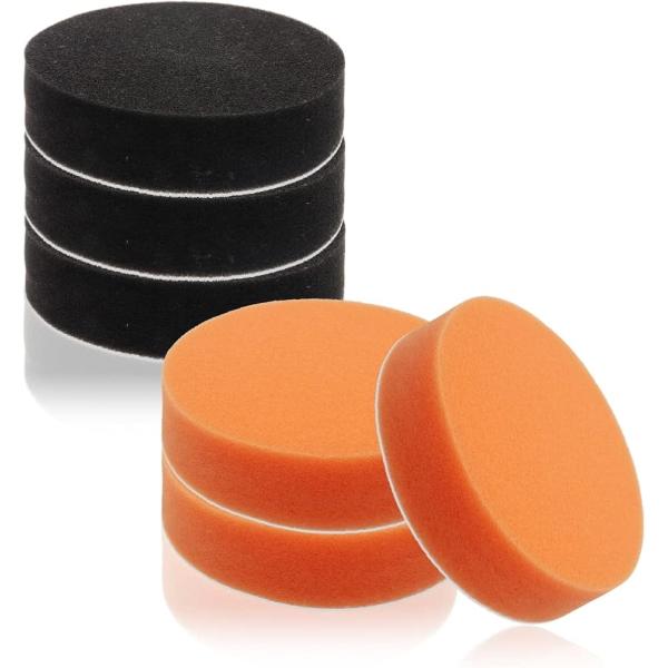 バリエーションコード : 2B9T8VU8DS愛車に傷を与えない電動ポリッシャー用のスポンジバフたくさん使える2色、6個セット。洗車やワックスがけ、コンパウンド、研磨、などに使えます。サイズ：直径150mm、厚み30mm　パッケージ総重量：...