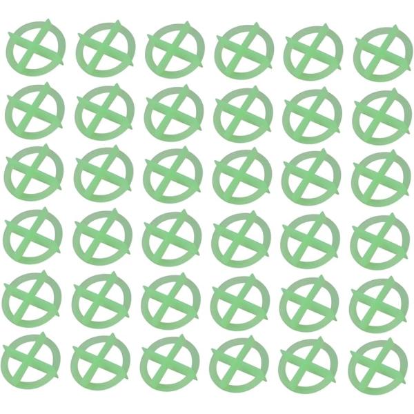 タイル工事に不可欠なアイテム：セラミックや石材タイルの施工に必要なのは、タイルスペーサーです。これは直径約2.8cmの円形です。目地幅や高さの調整に：このタイルスペーサーは、目地幅や高さを一貫して調整するのに役立ちます。3つのスペーサーを使...