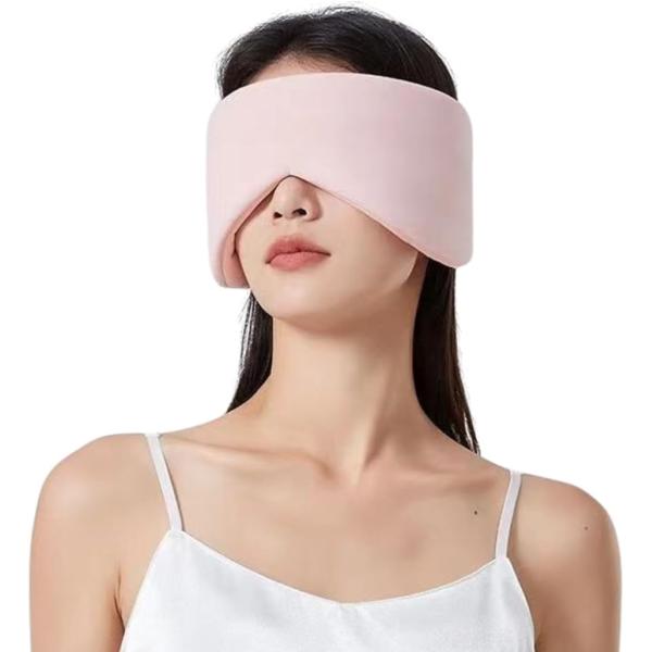 バリエーションコード : 2B95G4OHOR「セット内容」睡眠用アイマスク1枚　カラー：ブラック、ピンク　素材：ポリエステル　サイズ：67cmx9cm 重量：30g「抜群な遮光性」鼻の根元部分まで覆うため、光をしっかり遮断することができま...