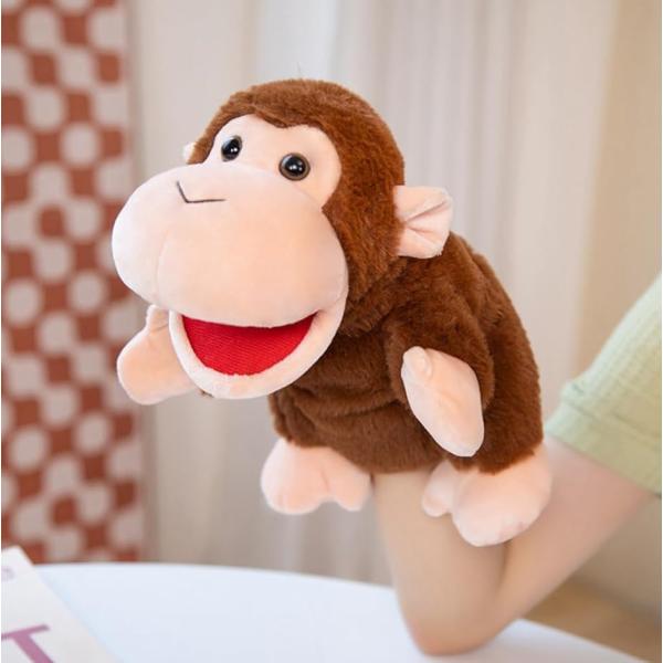 バリエーションコード : 2B95YDQROU人気の動物のぬいぐるみがパペットに。動物園さながらの楽しさ。見た目も可愛く手を入れて口を動かすと非常に可愛く楽しめる商品です。もふもふの触り心地で軽くて操作しやすいです。生地は多少の伸縮性がある...