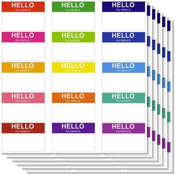 バリエーションコード : 2B94LKI8SN「優れた粘着力の名前シール」 衣類に貼れば名札・ネームプレートとして使用頂けるので、イベントやパーティで参加者の識別などがカンタンにできる便利なグッズ。しっかりと貼れてすぐに剥がれる心配がないの...