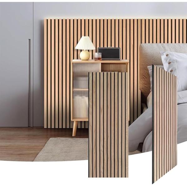 バリエーションコード : 2B962U0O8I「商品詳細」サイズ(約)：高さ120ｃｍ、幅30ｃm、奥行き19mm、素材：木材（MDF）、吸音材：ポリエステル、お部屋の雰囲気に合わせてベージュ、ブラウン、ダークブラウンの３色をご用意していま...