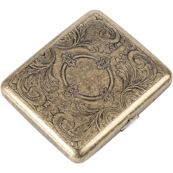 スマートにタバコを収納＆持ち運びが出来るシガレットケースです。3種類からお好きなデザインをお選びいただけます。最大20本のタバコを収納出来ます。中にはタバコ押さえもついているのでズレにくい。＊ロングタイプ(100mm)の煙草は収納できません...