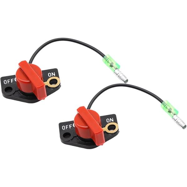 高品質なエンジンストップスイッチです。エンジンの迅速な停止が可能に。高品質なABS素材でできており、耐久性と強度があり、長期間の使用ができます。EY15、EY20、EY28、RGX2400エンジンに対応しており、さまざまなエンジンモデルに互...