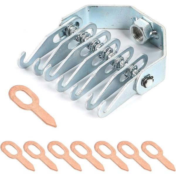 「凹んだ車の修理に」スタット溶接機用の板金に使用されるアタッチメント工具です。自動車のボディパネルの凹みや損傷部に溶接して取り付け、スライディングハンマーなどで一気に引き出すことで補修できます。「効率よく引き抜けるデザイン」人間工学に基づい...