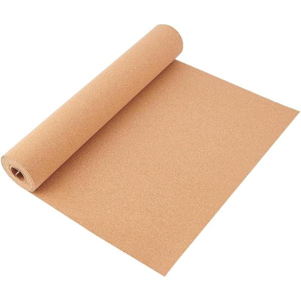 ［サイズ］：幅約400mm、長さ3500mm、厚さ1mm。本製品は粘着性ではありません。［天然コルク製］：丈夫で耐久性があり、変形しにくく、高品質で、木の質感とソフトな装飾効果があります。［カットしやすい］：この厚さはカットしやすく、必要性...