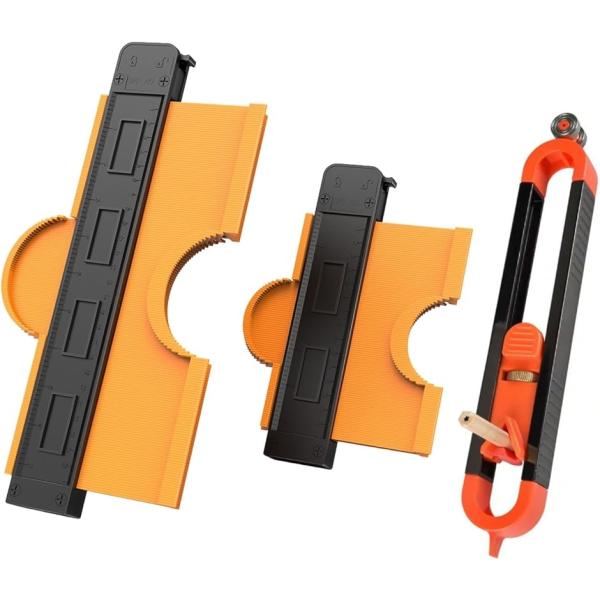 バリエーションコード : 2B984D01WR「商品詳細」こちらはＦＵＫＵＭＩＤＯの型取りゲージ2個とクライビング定規の3点セット セット内容とサイズ：自在定規(幅25cm、幅15cm) ・クライビング定規＊木工、床、金型加工、パイプ、ドア...