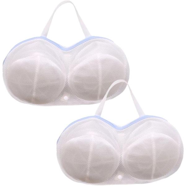 「ブラジャーの美しさを長く保つ」この洗濯ネットは、厚手の立体メッシュ構造でブラジャーを守ります。衝撃を吸収し型崩れを防ぎながら、デリケートな生地を絡みから保護。多層メッシュが通気性を確保し、乾燥も早く、プラスチック製の頑丈な枠が更なる安全を...