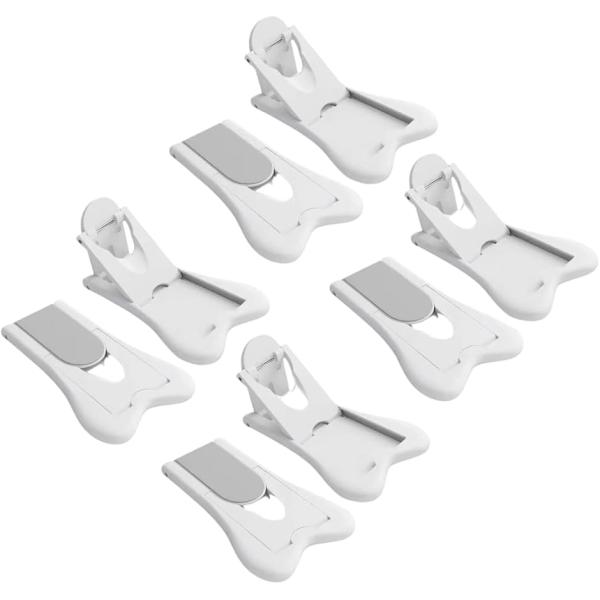 「ワンタッチ式」窓ストッパーはワンタッチ式で、簡単に窓や引き戸を固定できます。赤ちゃんやペットのいたずら防止に最適です。窓を開けたり閉めたりする際も、手間なく操作でき、忙しい日常に便利なアイテムです。「強力ロック」強力なロック機構が搭載され...