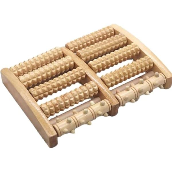 天然木で肌にやさしい柔らかな肌当たりの足ツボマッサージ器です。コロコロと動かせて 突起が疲れた足裏を心地よく刺激してくれます。体全体につながる足つぼを刺激する、足つぼマッサージです。両足同時に広い範囲で足裏に刺激を与えます。椅子に座りながら...