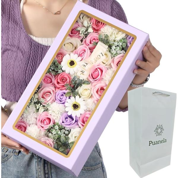 バリエーションコード : 2B9K6U105T「フラワーデザイナー監修」（商標登録番号：6641739）生花・造花を含め花業界歴２０年以上のデザイナーが累計6000名様からいただいたお声をもとに細部にまでこだわった商品を販売させていただいて...