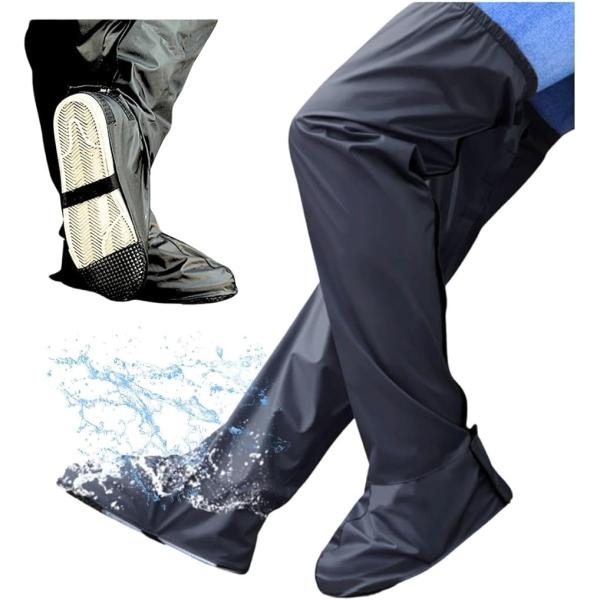 バリエーションコード : 2B99QNFJYOLサイズ(男性向き)：靴サイズ26〜30cm 全体の長さ78cm 太ももサイズ52〜63cm 靴の上から着ることができ、膝上までの長さあり ロングレインブーツとしても使用できる 靴裏全体を覆わな...